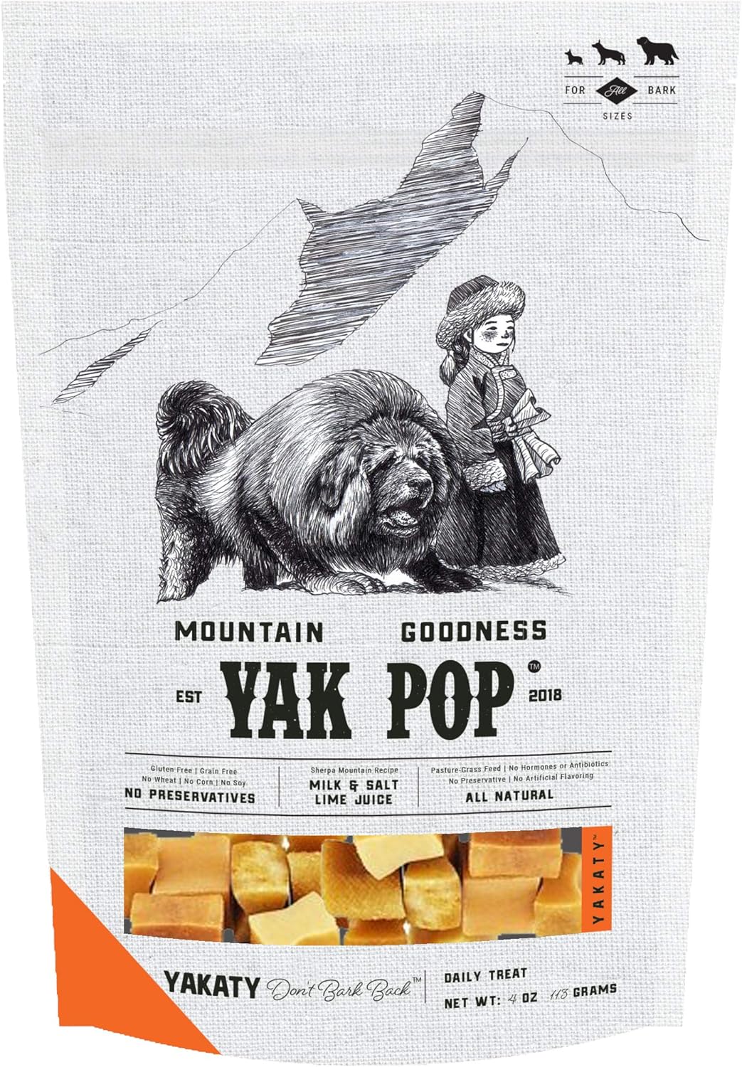 Yak POP 4oz - Microwavable Yak Nuggets You can Puff – Glovara